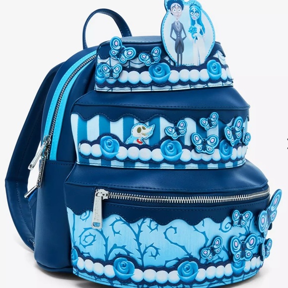 Loungefly | Bags | Loungefly Corpse Bride Wedding Cake Figural Mini ...